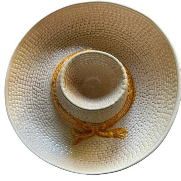 Metlox | Dining | Vtg 986 Metlox Chip And Dip Sombrero Ceramic Euc ...